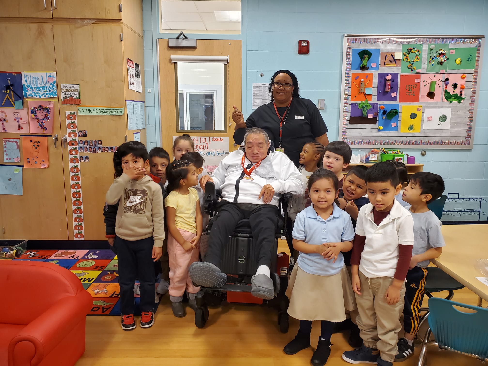 Great Team from “35O House” attends Community Helper Day at Prospect ...